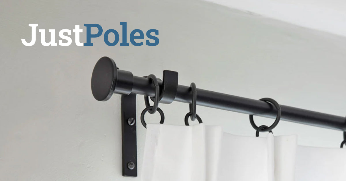 Neo Style 35mm Metal Curtain Poles – JustPoles.com