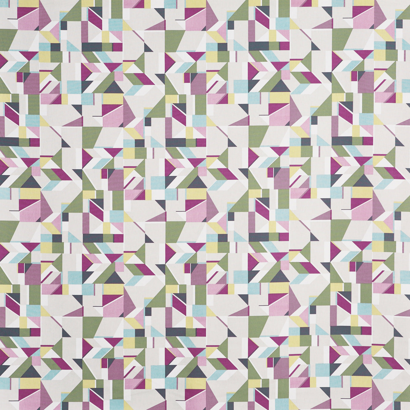 Prestigious Textiles Collage Rae Violet Fabric – Just Poles