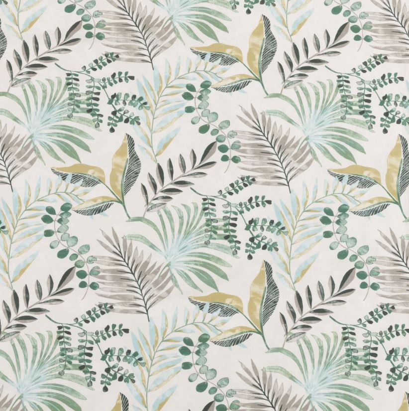 Beaumont Textiles Papyrus Henna Fern Fabric – Just Poles