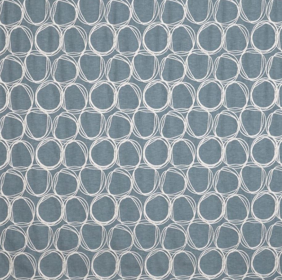 Prestigious Textiles Scandi Iver Denim Fabric – Just Poles | Curtain ...